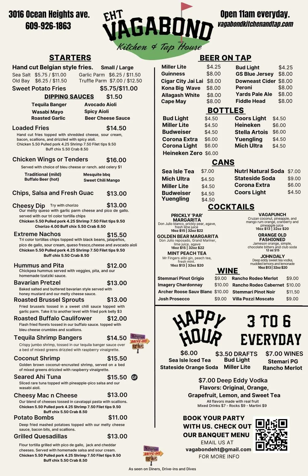 EHT Vagabond Kitchen & Tap House