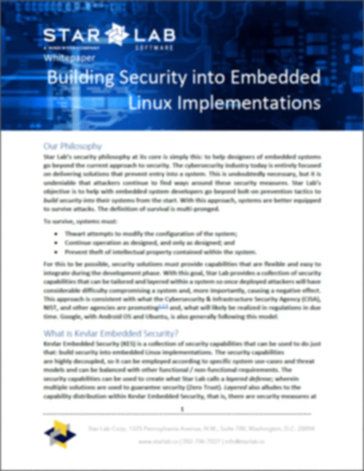 A Brief Tour of Linux Security Modules — Star Lab Software