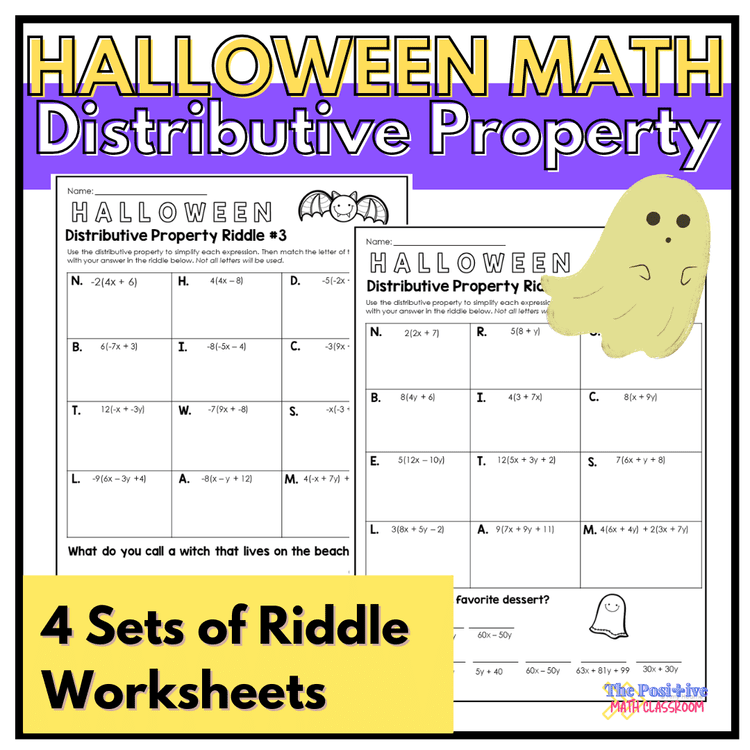 Halloween Math Activities for Middle Schoolers — The Positive Math ...