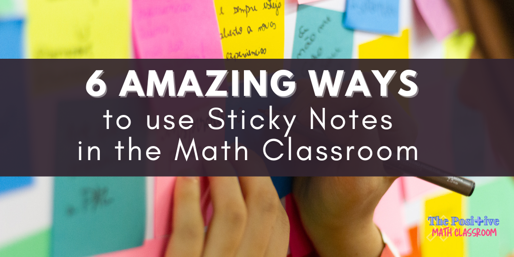 The Positive Math Classroom