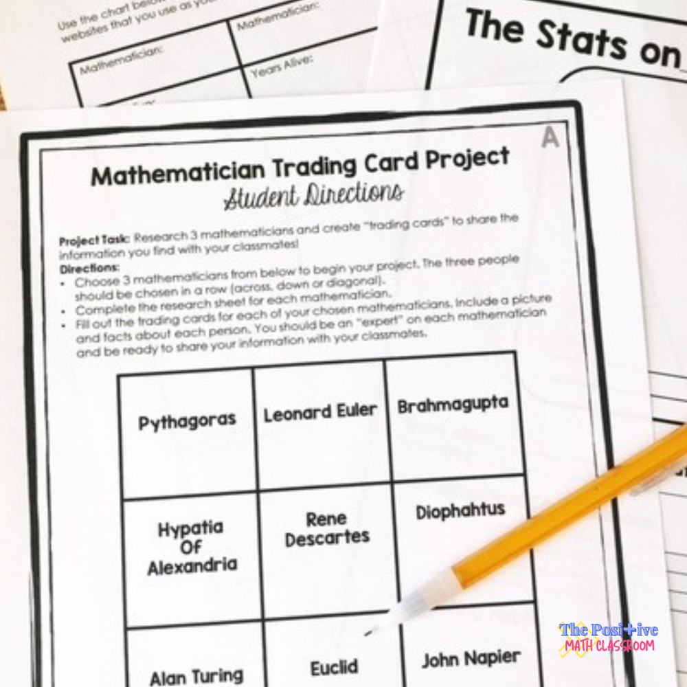 How to Make Time for Math Projects — The Positive Math Classroom