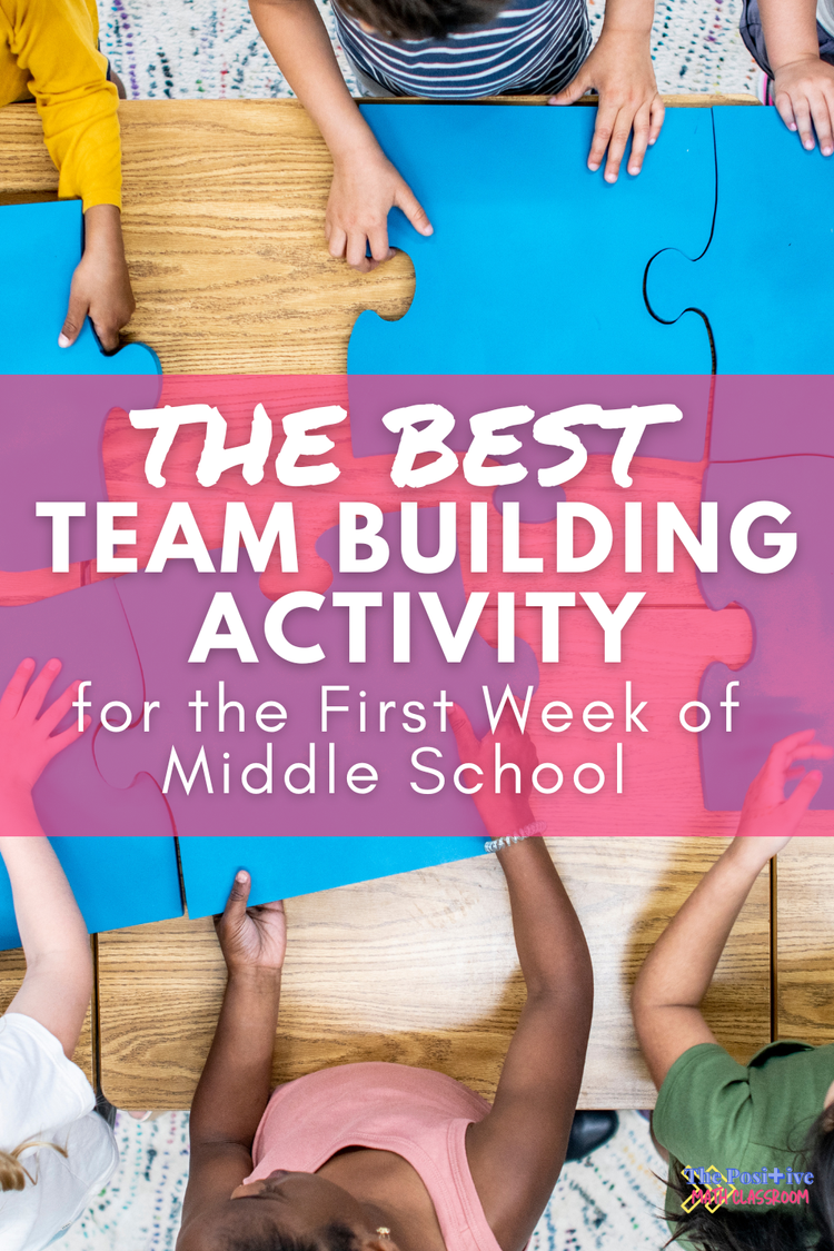Back to School Team Building Activity for Middle School Students — The ...