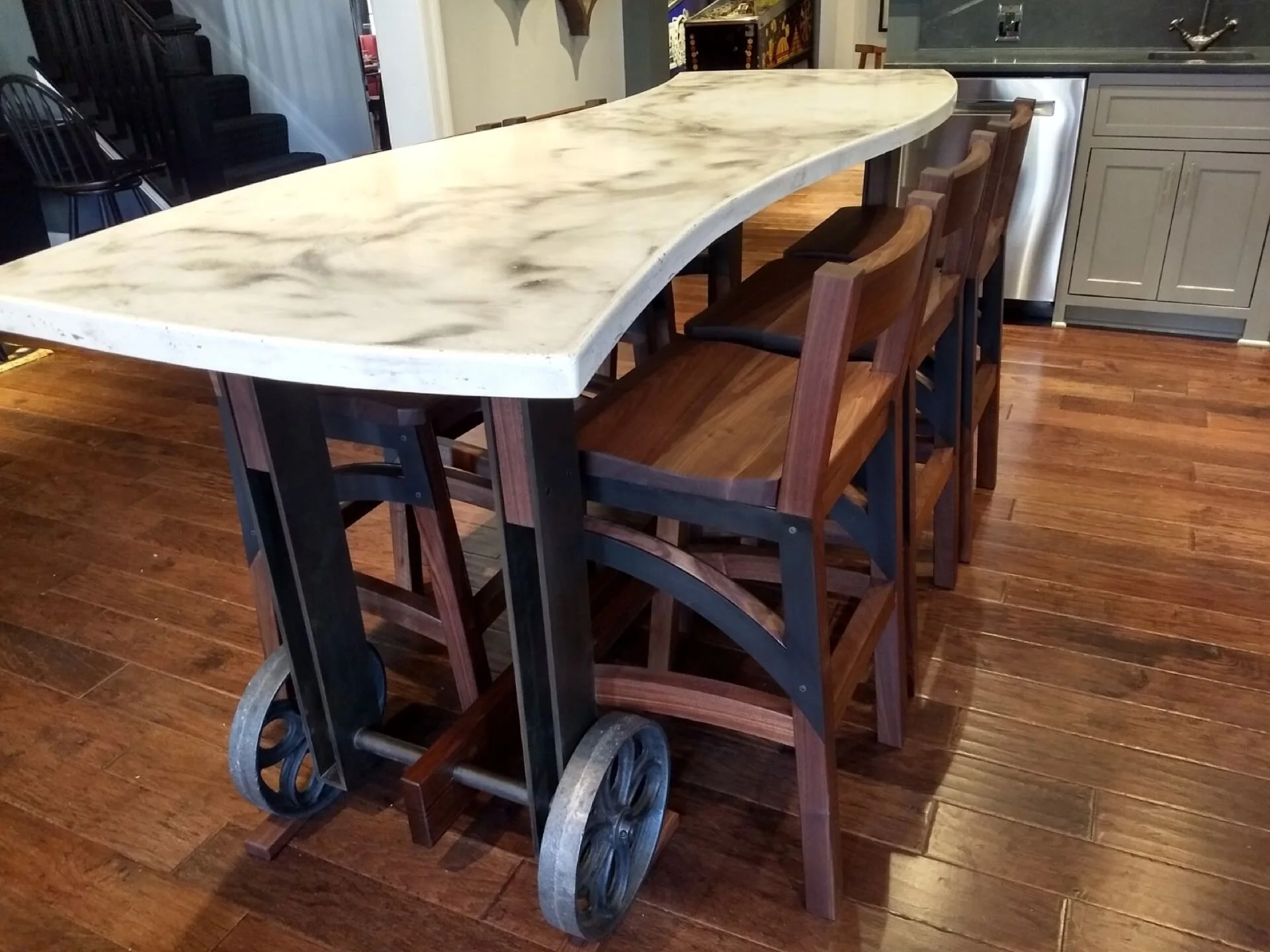 High end custom concrete countertops, furniture, & tables | Alicia ...