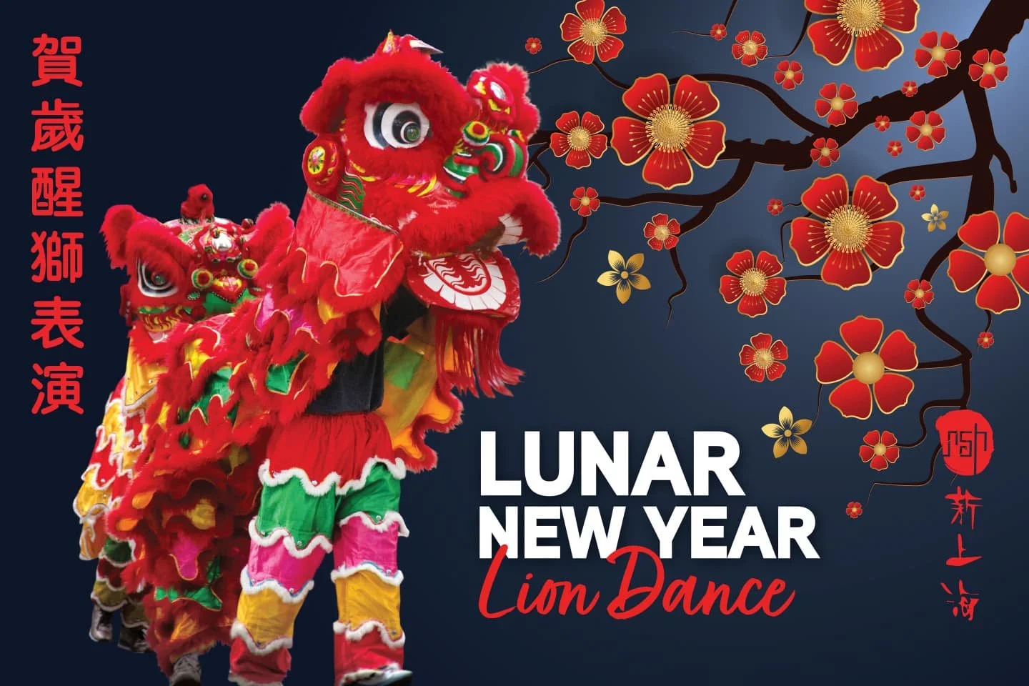 Live Lion Dance Performances — New Shanghai