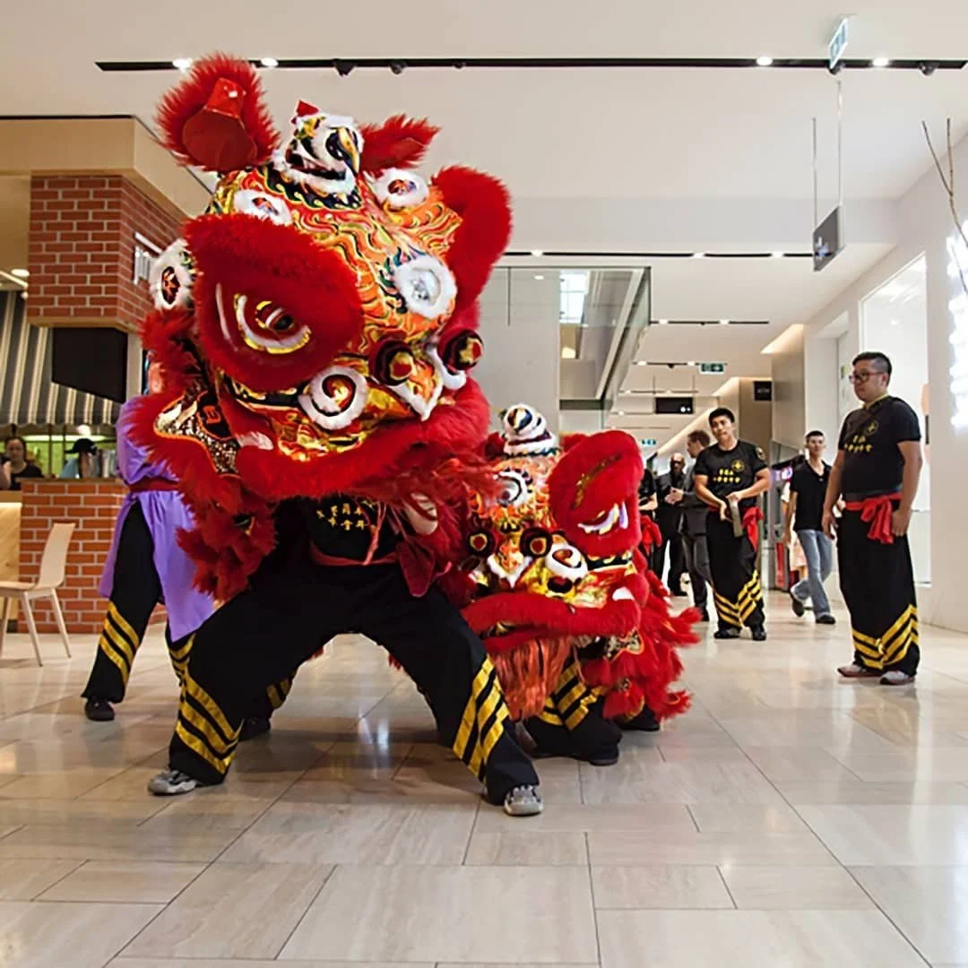 Lion Dance Performance — New Shanghai