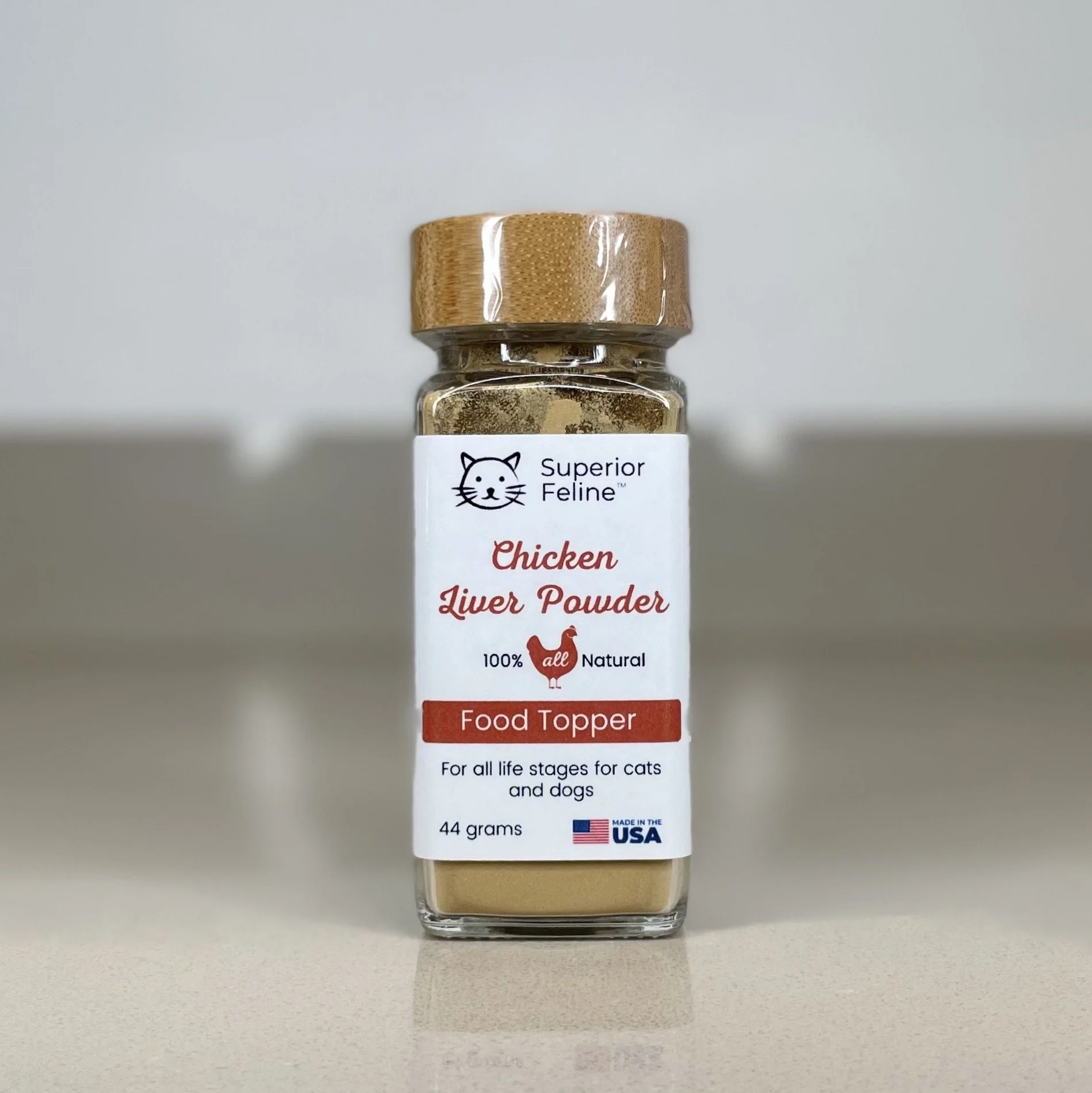 Liver Powder Plus Pet Food Topper — Superior Feline