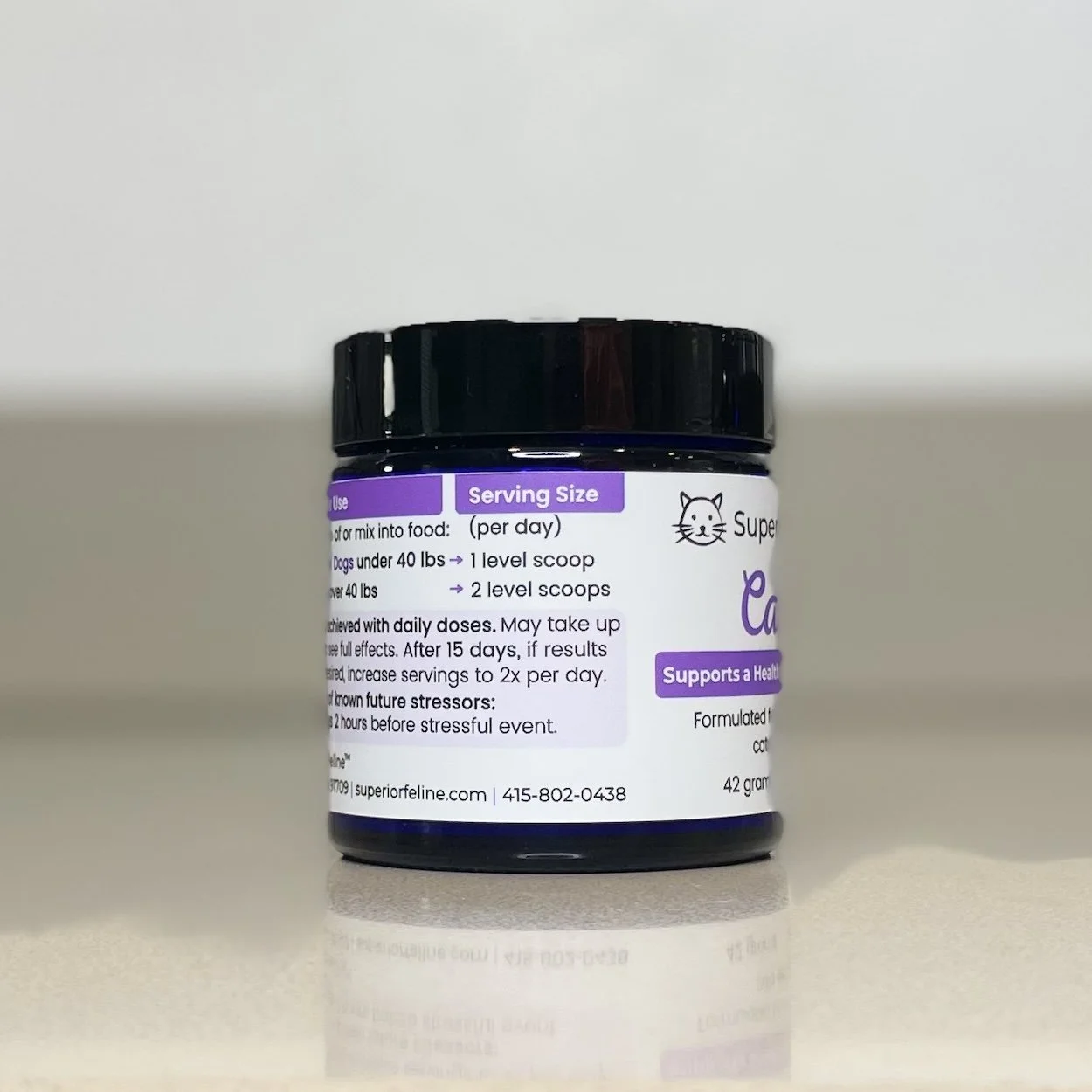 Pork Liver Powder Pet Food Topper — Superior Feline