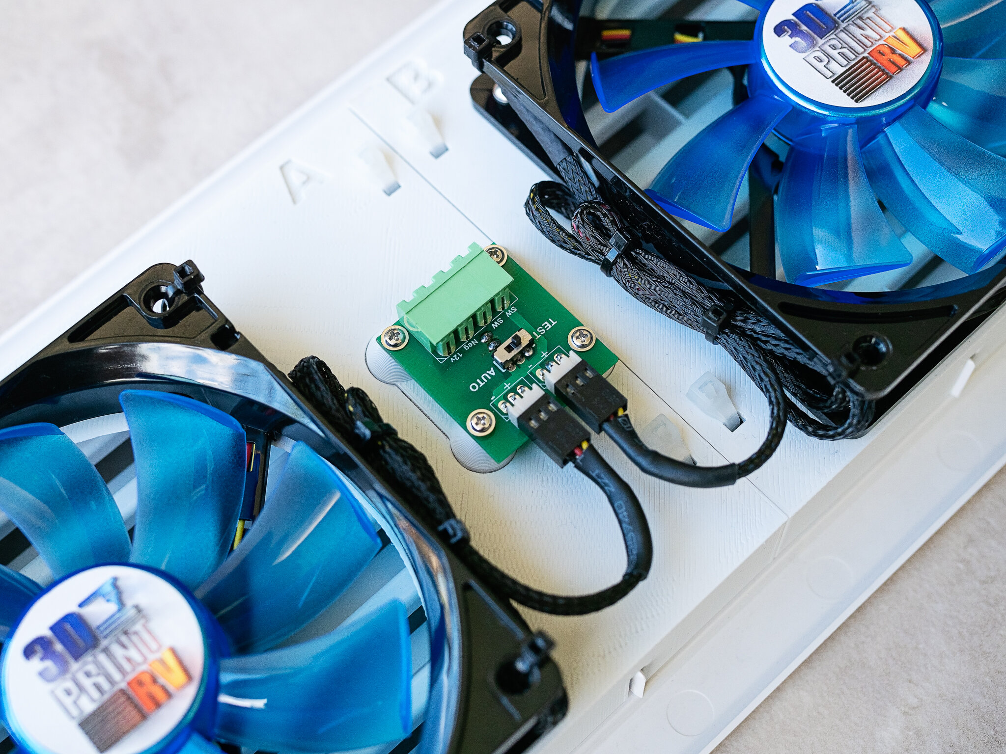 Klevacool™ Caravan Fridge Fan Kit to suit Small Vents — 3DPrintRV