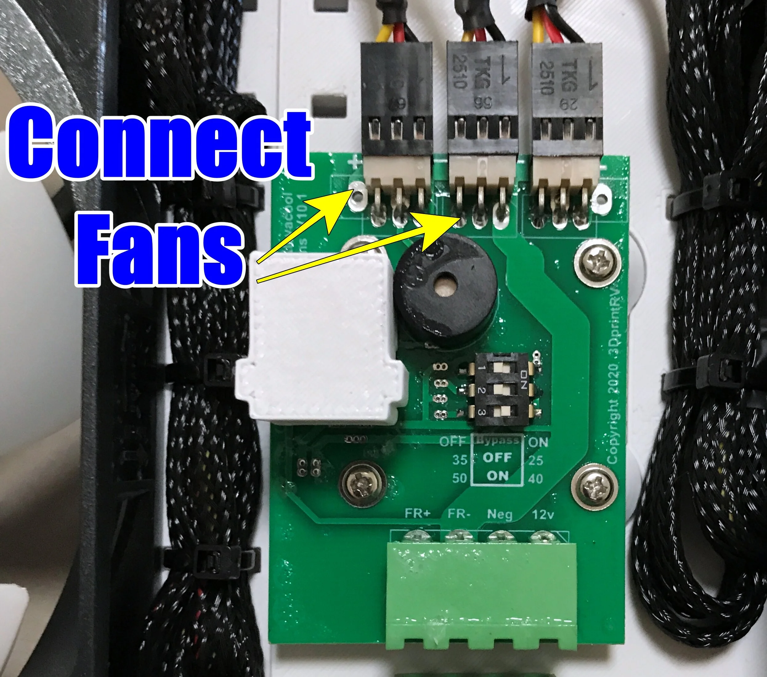 Klevacool™ Caravan Fridge Fan Kit to suit Small Vents — 3DPrintRV