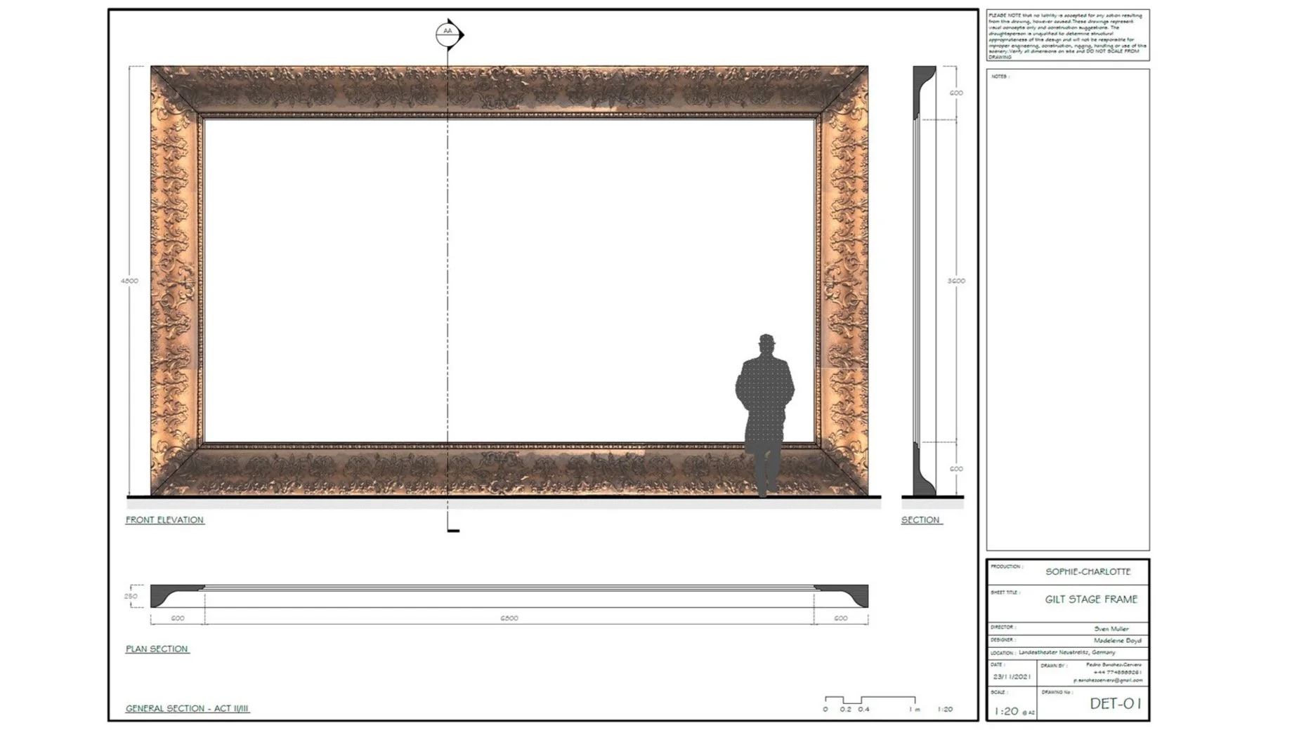 THEATRE DRAFTING — PEDRO SANCHEZ CERVERA