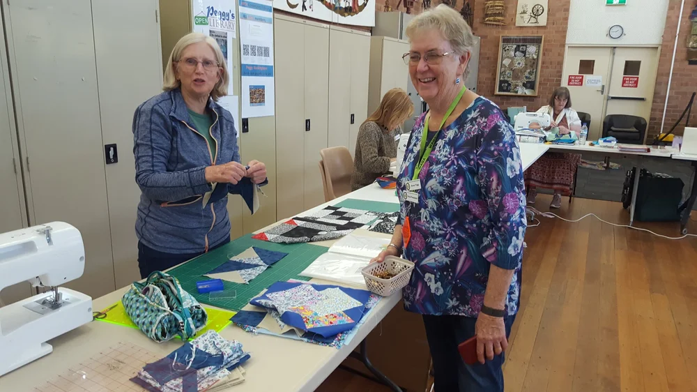 Visit by VP to Beginners' Group — WA Quilters | The home of West ...