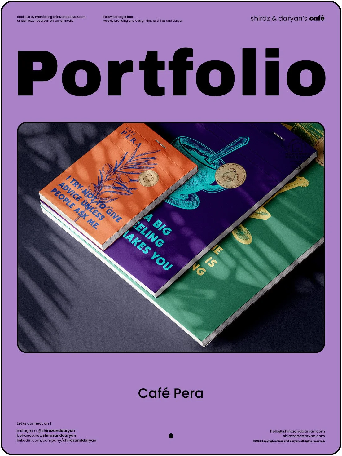 Café Pera — SHIRAZ & DARYAN