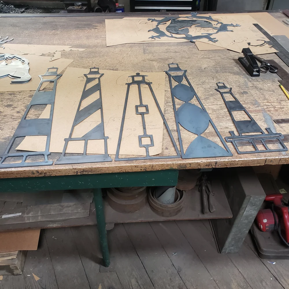 Custom metal art welding sheet metal fabrication plasma machine ...