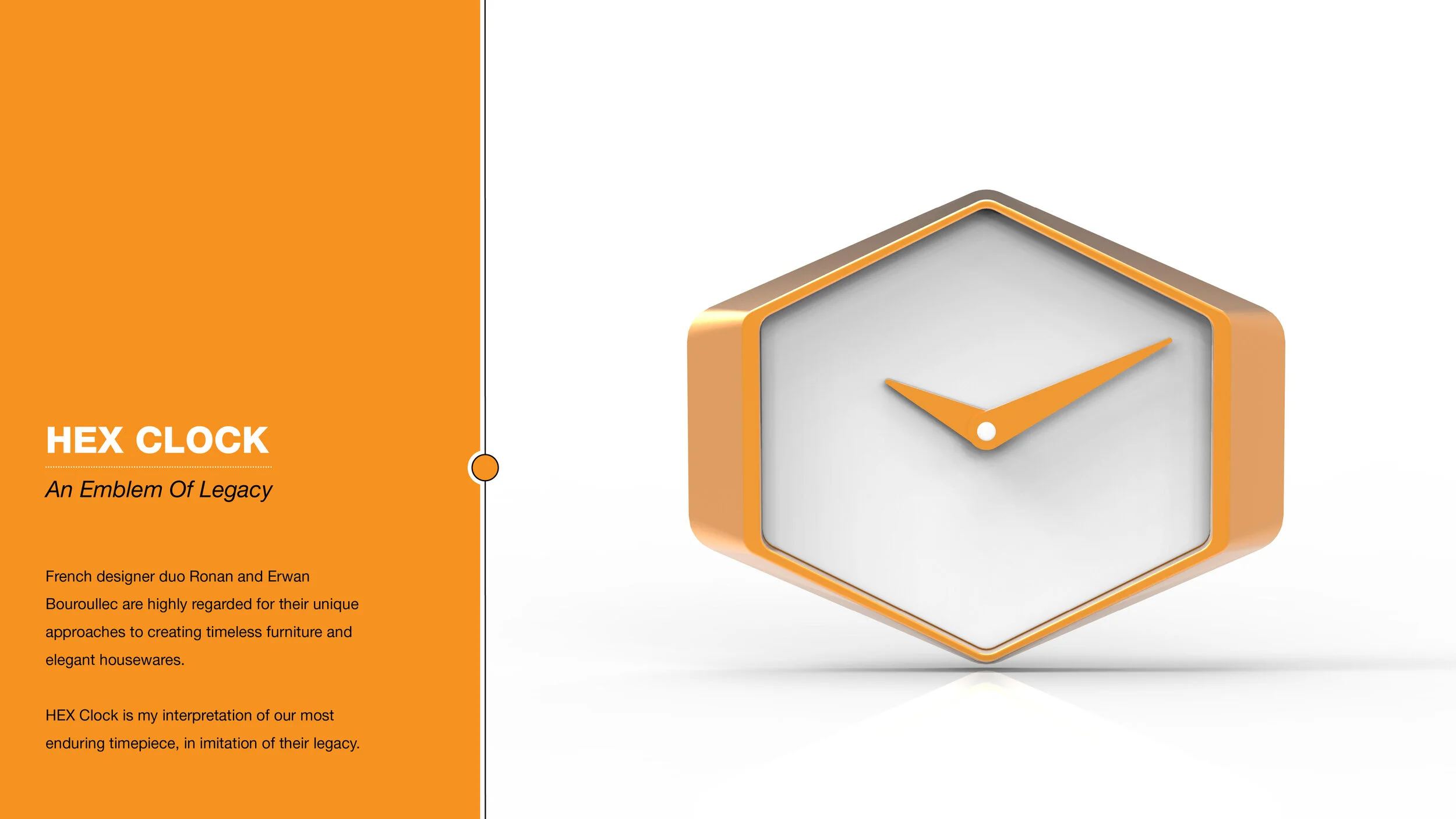 HEX Clock || PORTFOLIO — FK