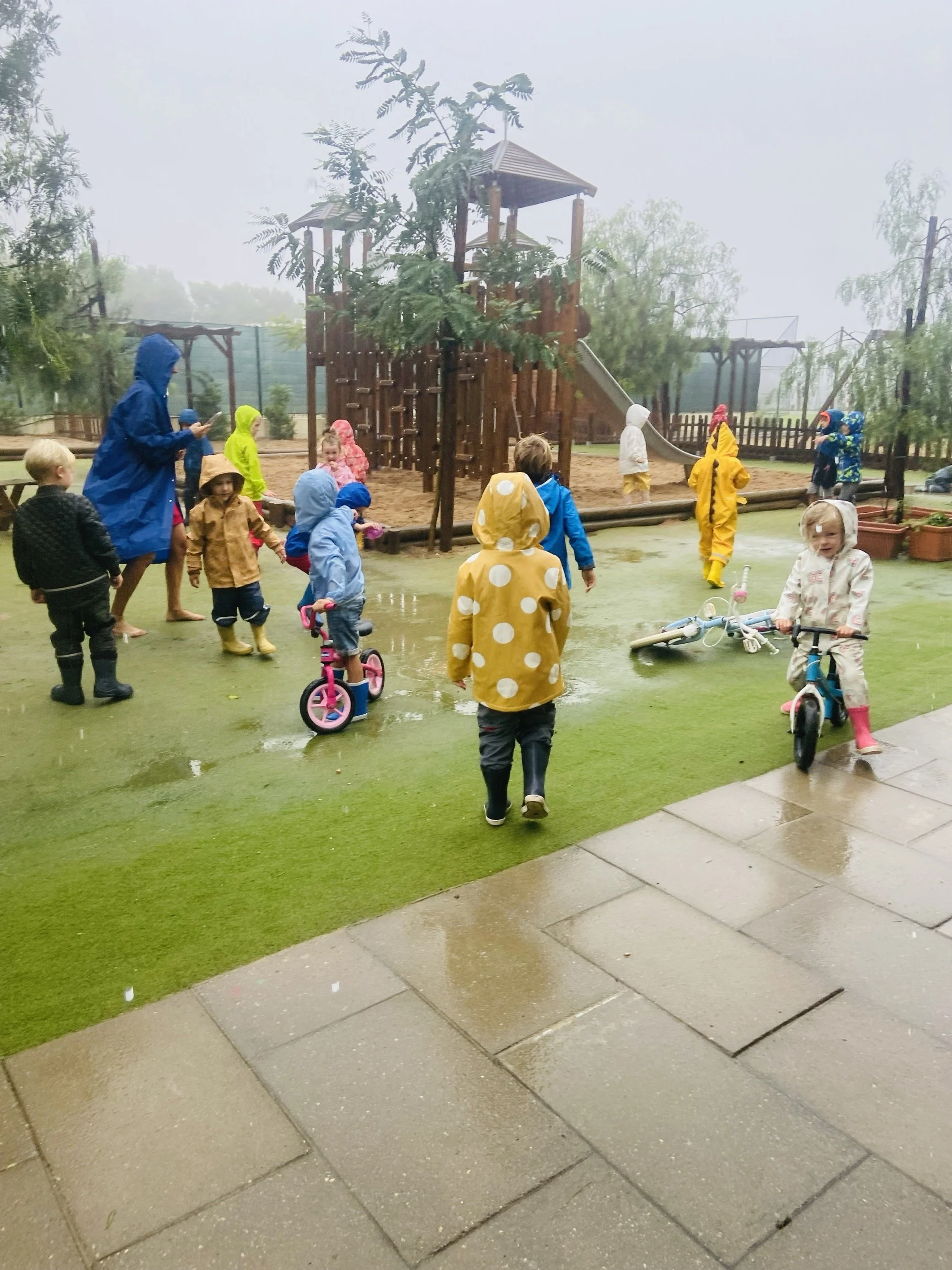 Preschoolers Embrace the Rain: Learning Through Exploration and Play ...