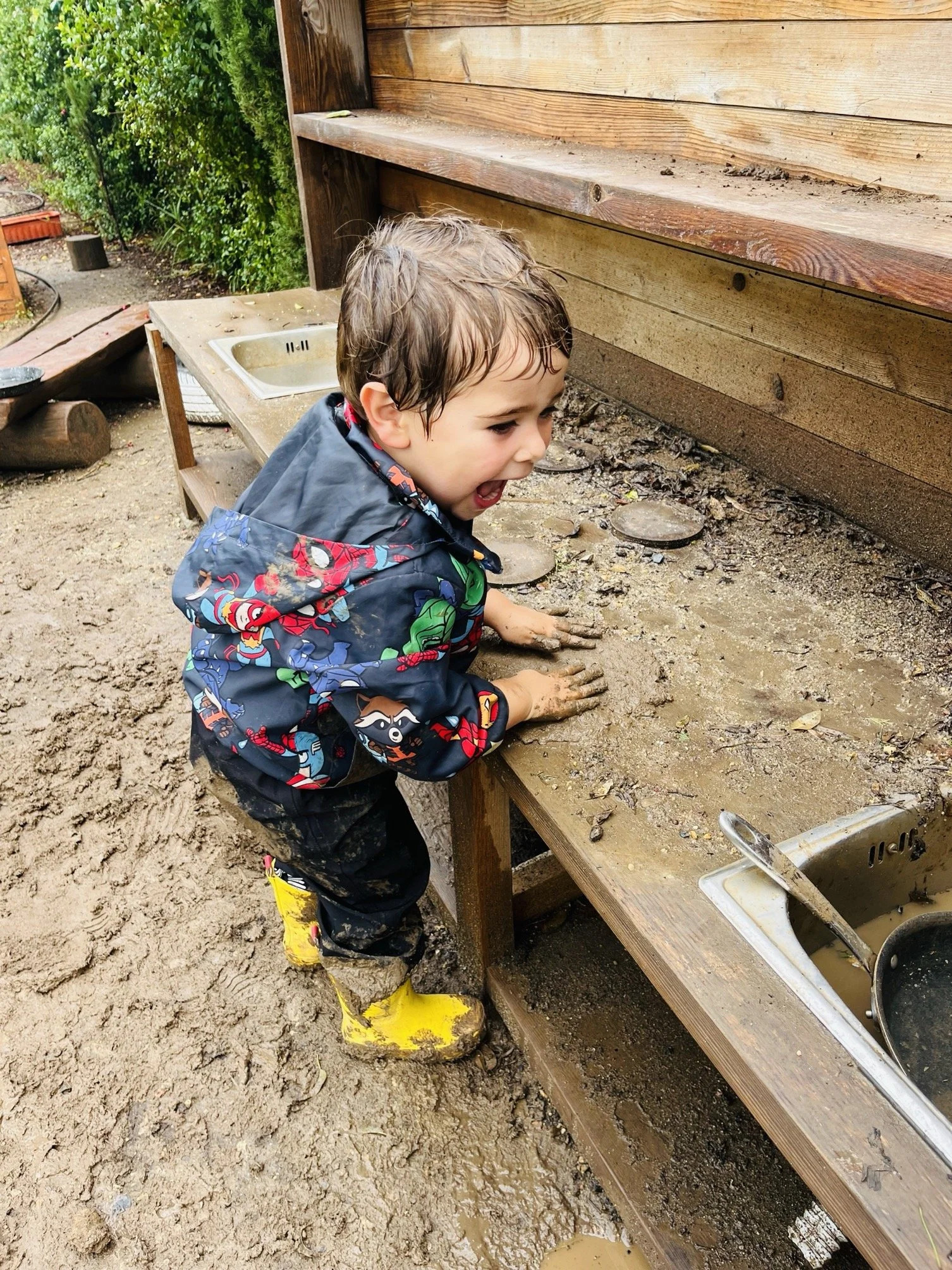 Preschoolers Embrace the Rain: Learning Through Exploration and Play ...