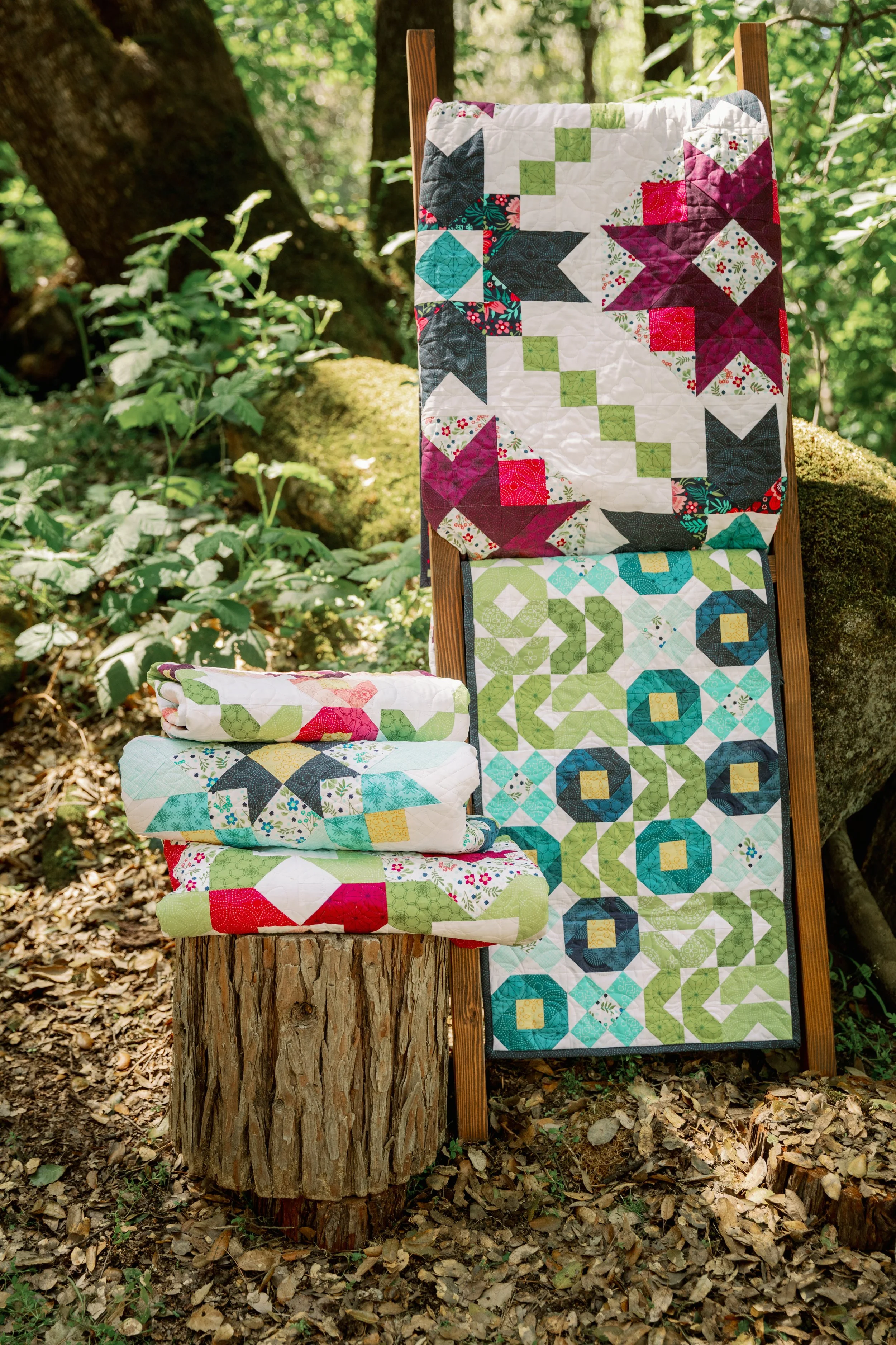 Flower Farm Sampler QAL — Cora's Quilts by Shelley Cavanna