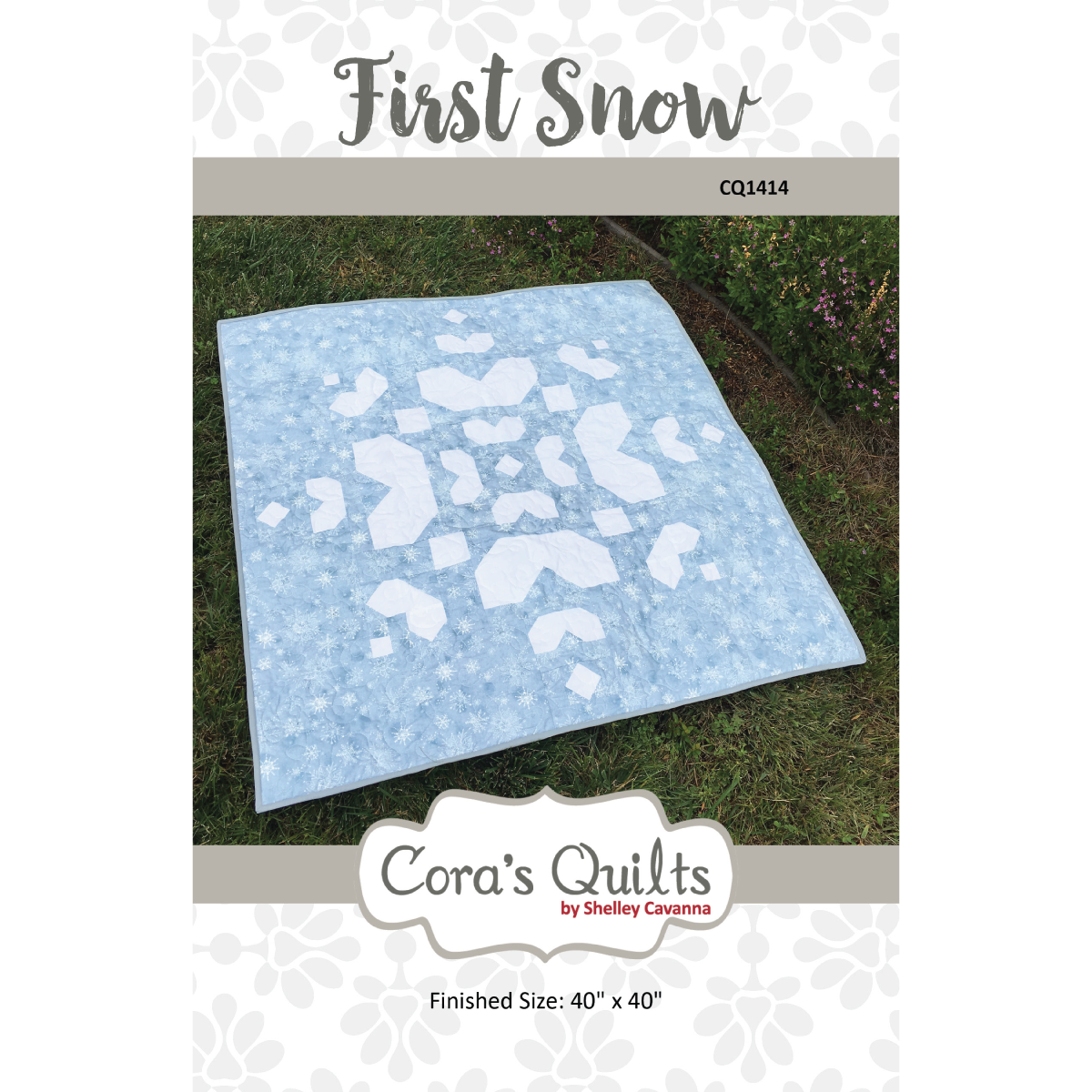 First Snow — Cora's Quilts by Shelley Cavanna
