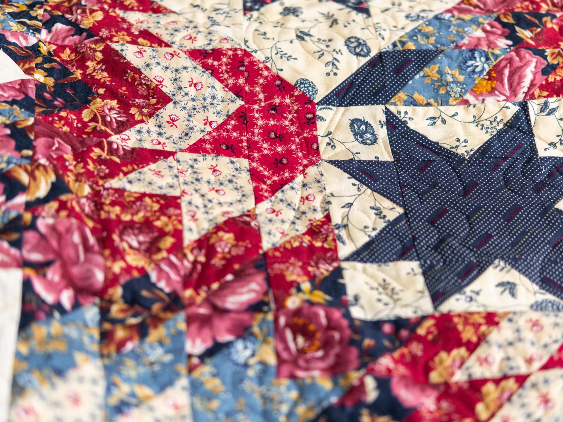 Liberty Bell Quilt Pattern Tied With A Ribbon: The Liberty Belle Quilt
