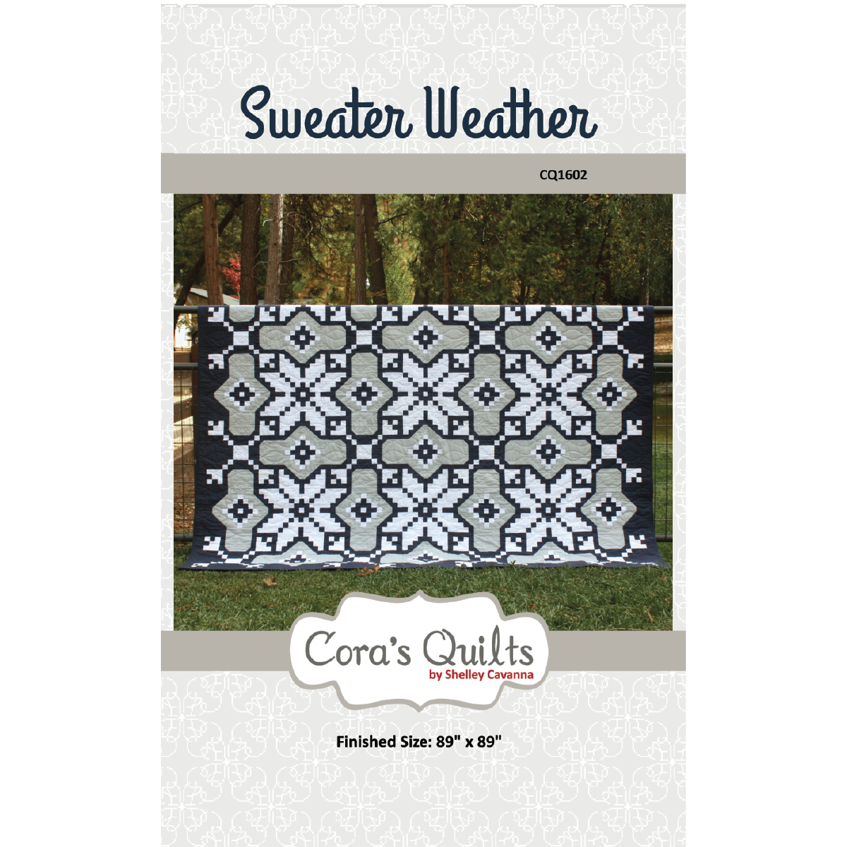 Sweater Weather — Cora's Quilts by Shelley Cavanna