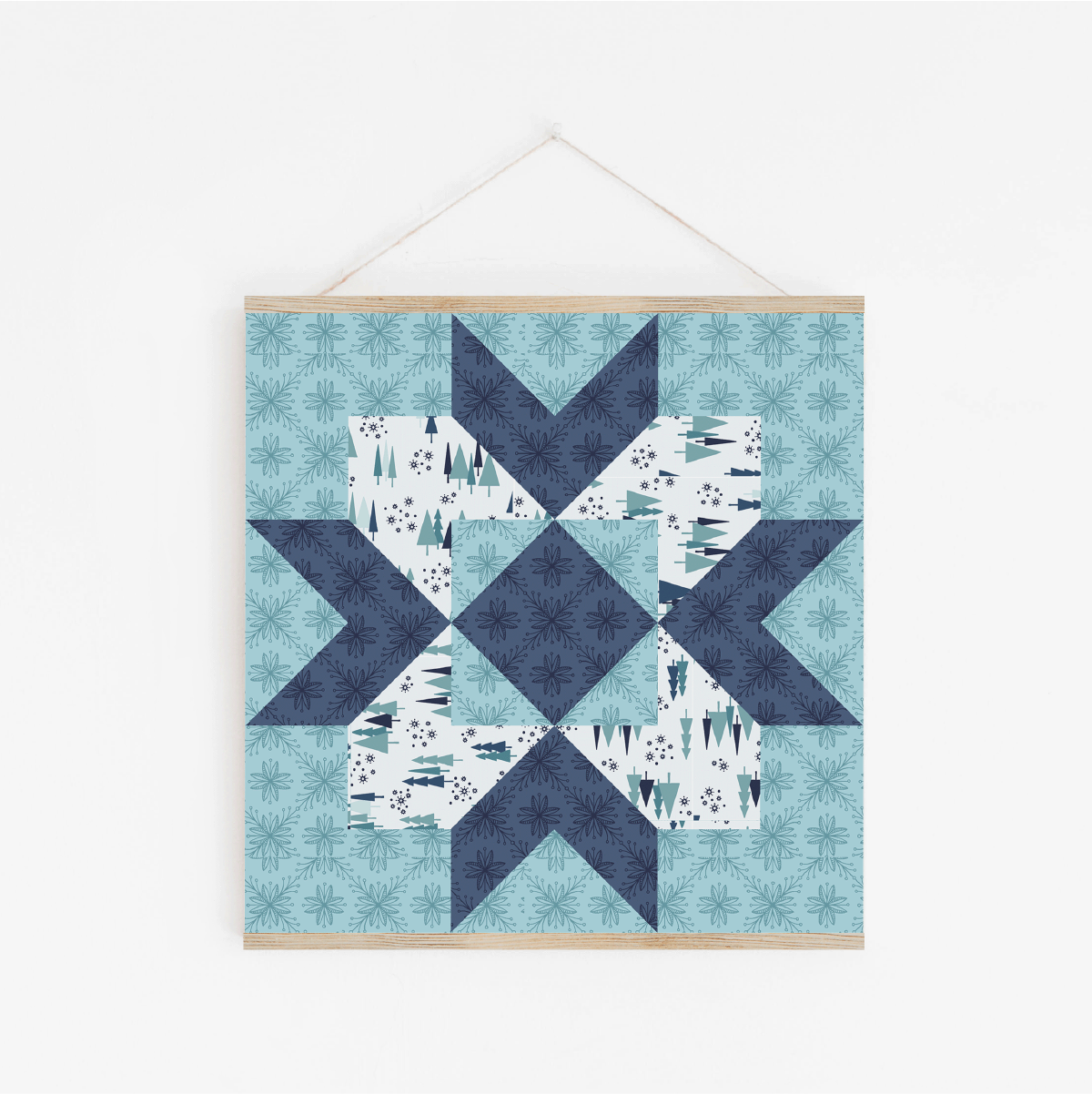Winter Sky - a free 10" square quilt pattern from Cora's Quilts. — Cora ...
