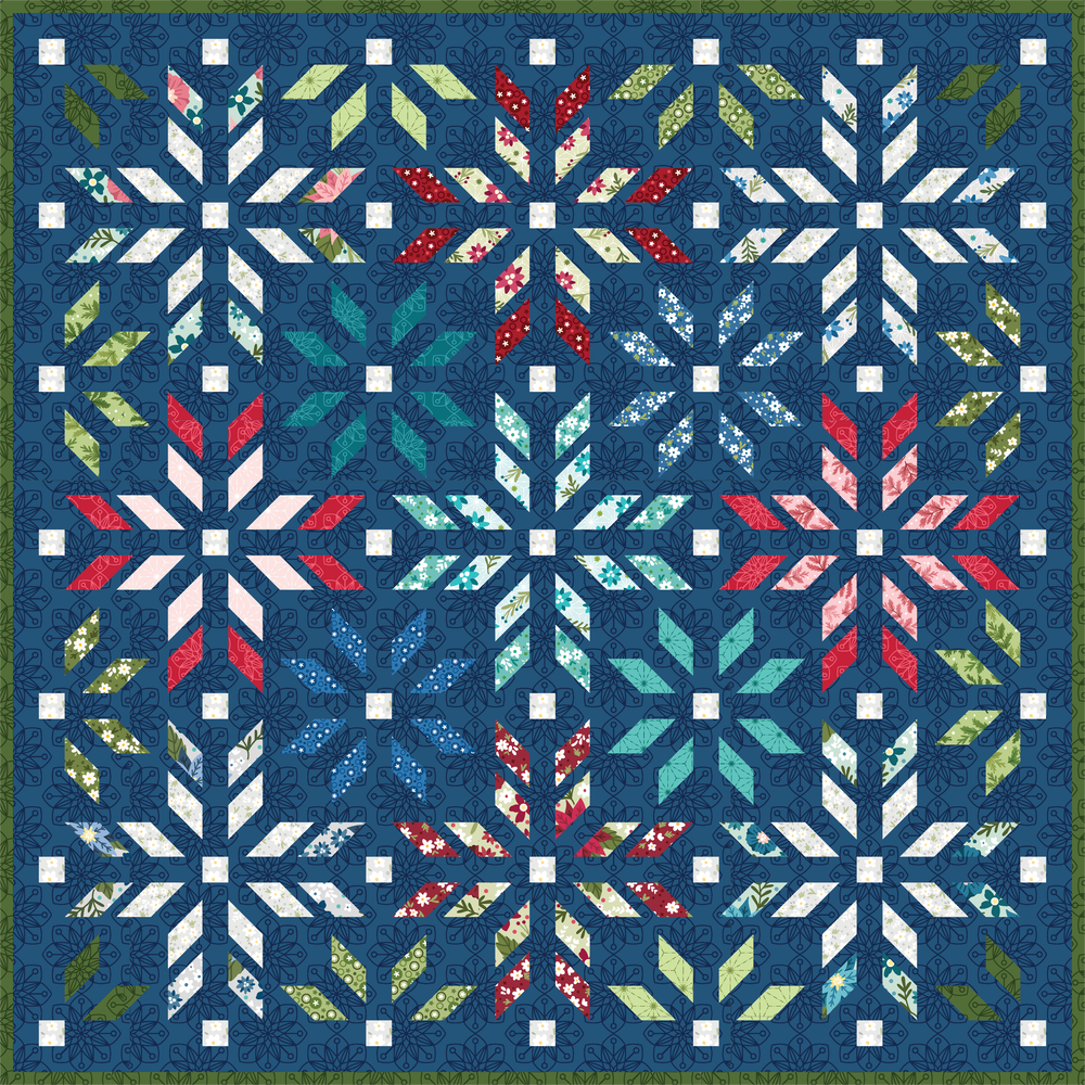 Snow Fall — Cora's Quilts by Shelley Cavanna