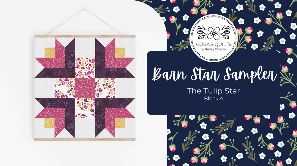 Barn Star Sampler Quilt-Along, Month 4 — Cora's Quilts by Shelley Cavanna