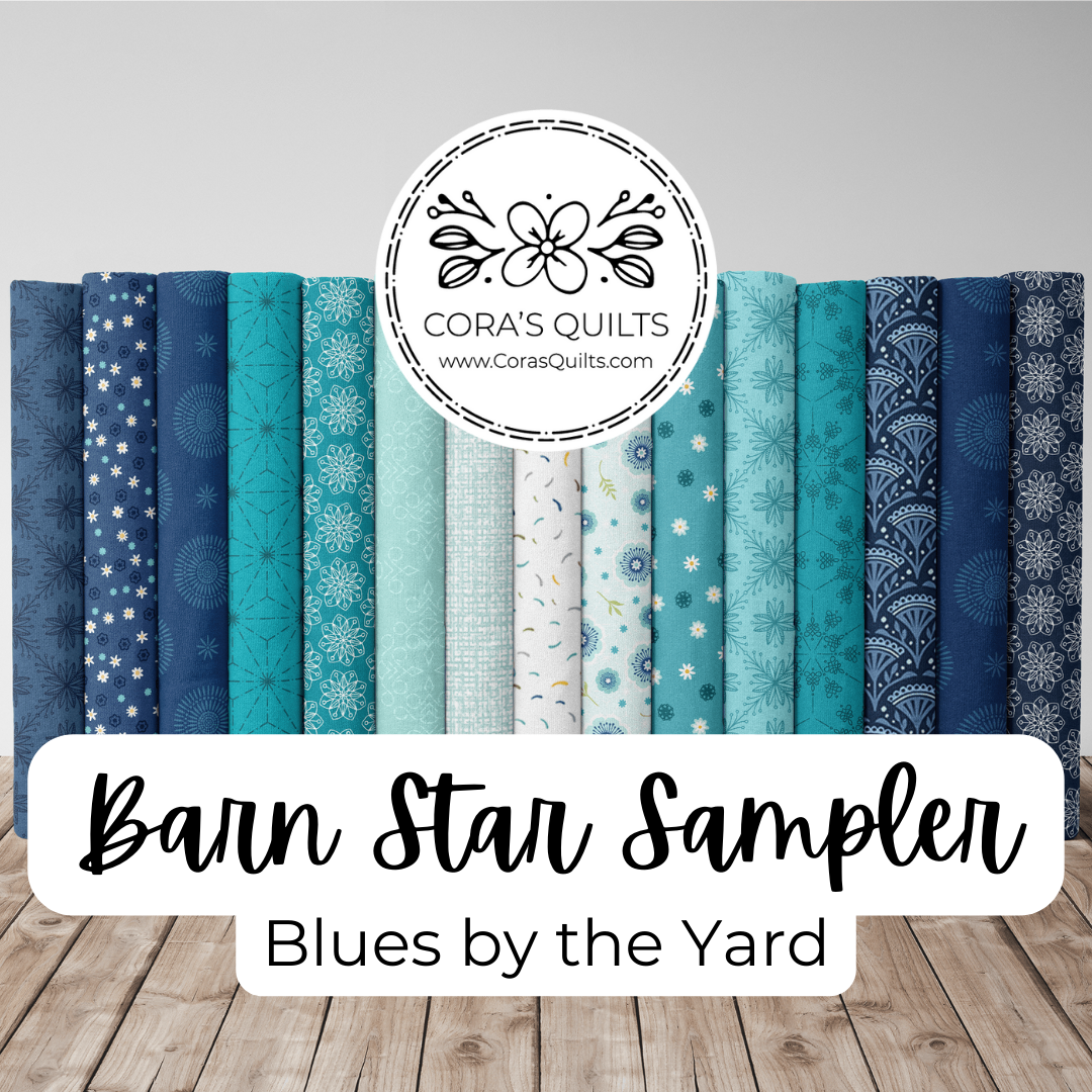 Barn Star Sampler Quilt-Along, Month 1 — Cora's Quilts by Shelley Cavanna