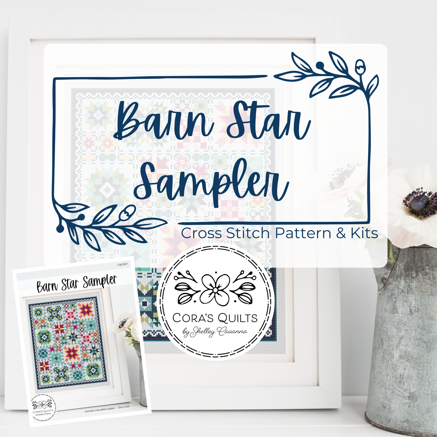 Barn Star Sampler - Block + Quilt Coloring pages — Cora's Quilts by ...