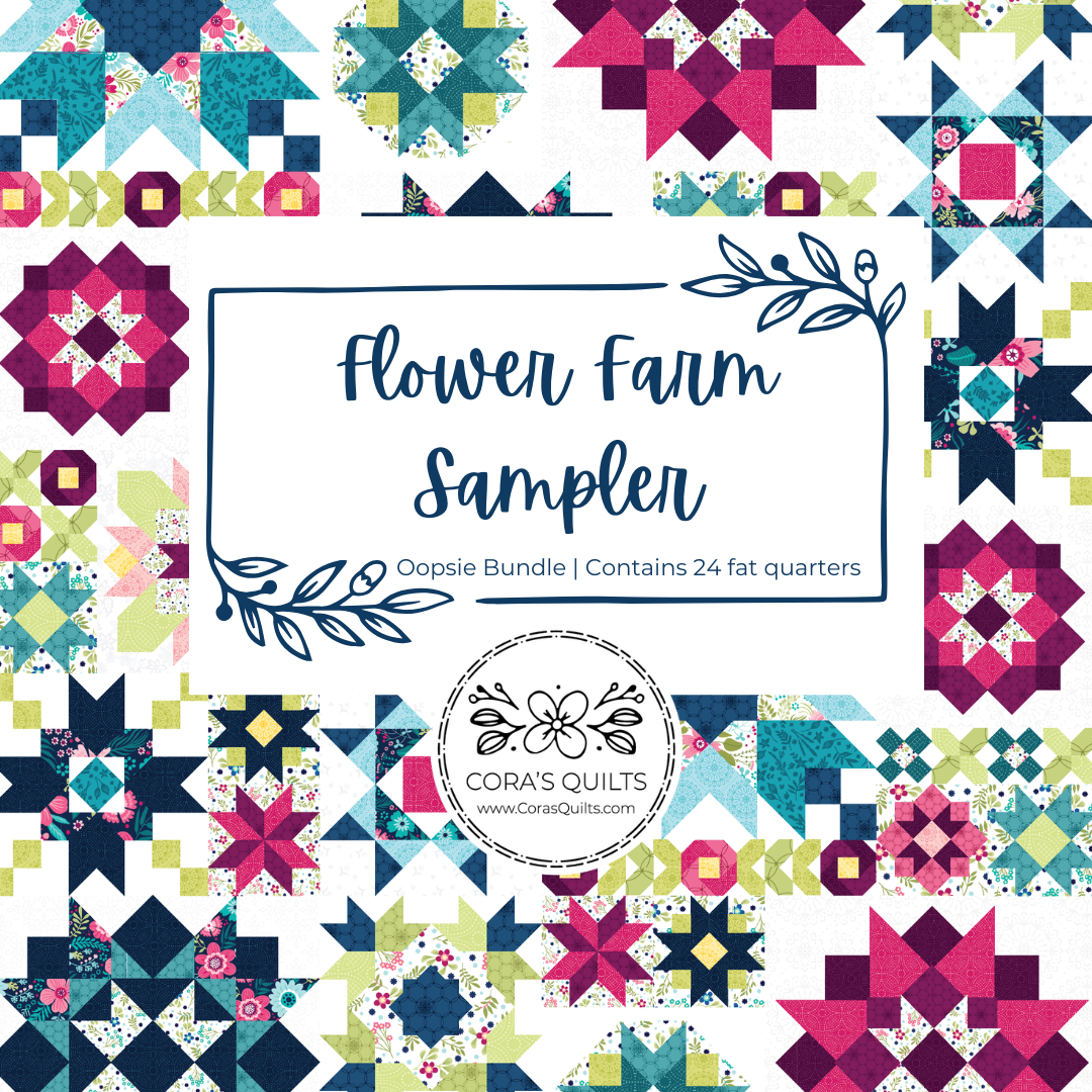 Flower Farm Sampler by Shelley Cavanna — Cora's Quilts by Shelley Cavanna