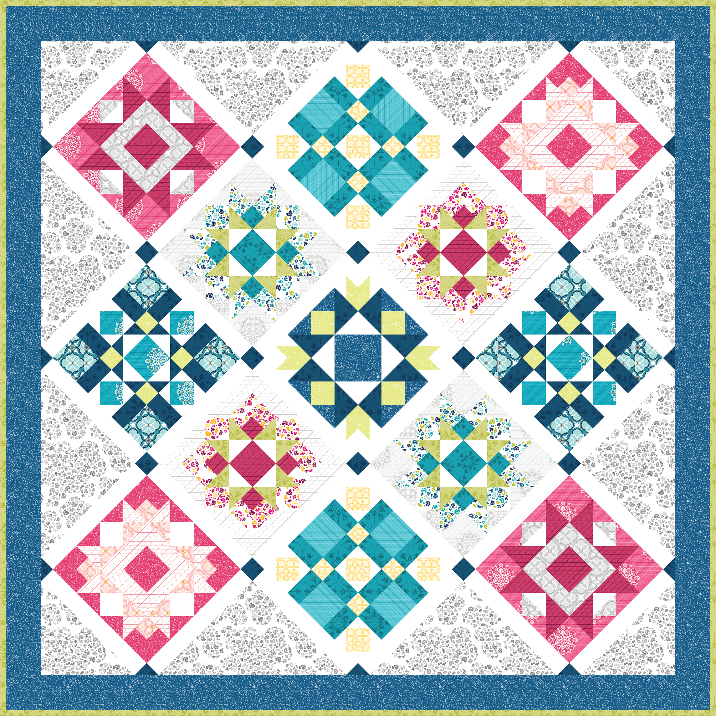 Spring Song — Cora's Quilts by Shelley Cavanna