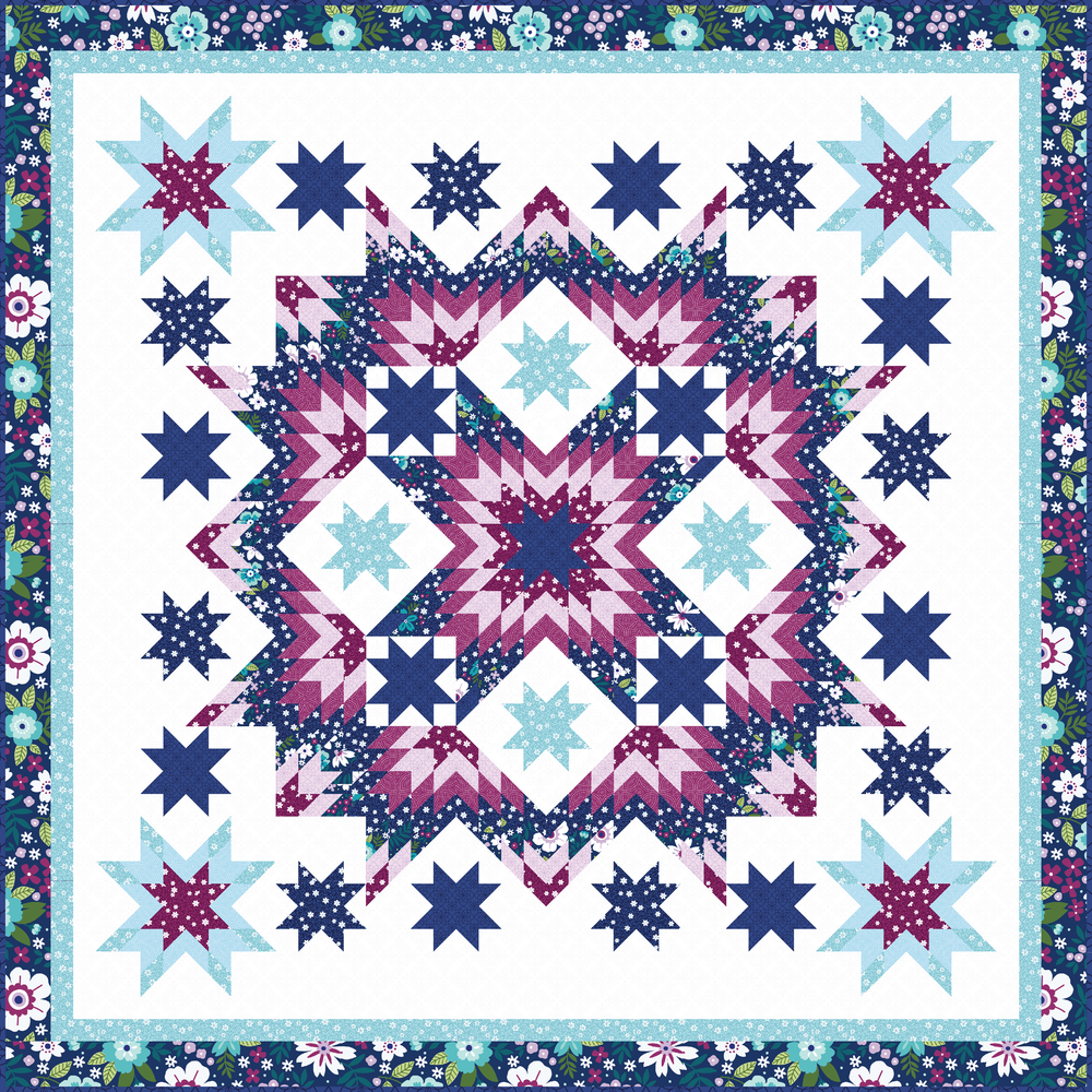 Seaside Garden — Cora's Quilts by Shelley Cavanna