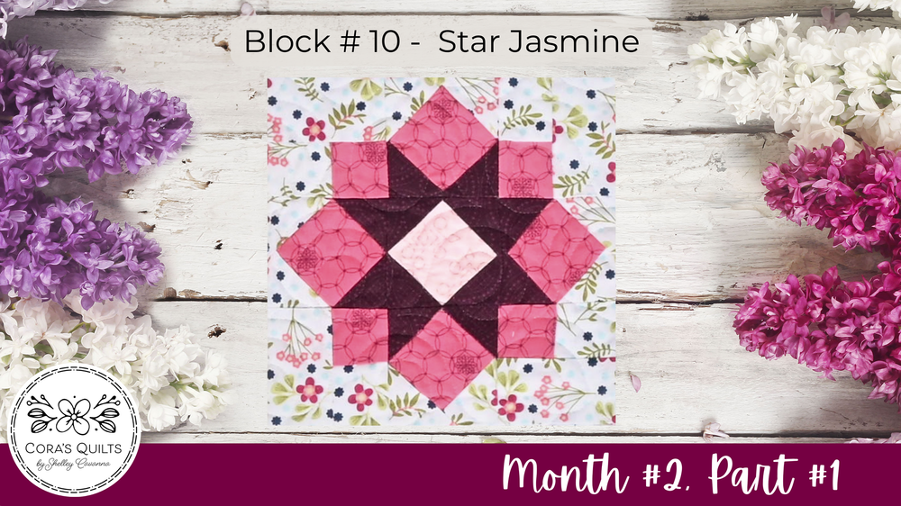 Flower Farm Sampler QAL - Month 2 | Block 10 — Cora's Quilts by Shelley ...