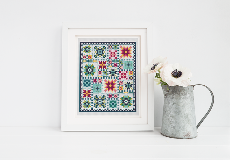 Barn Star Sampler - Block + Quilt Coloring pages — Cora's Quilts by ...