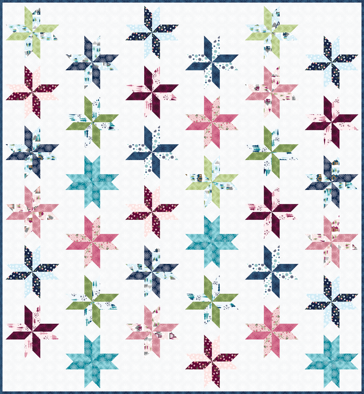 Winter Sky - A Free Quilt Pattern — Cora's Quilts by Shelley Cavanna