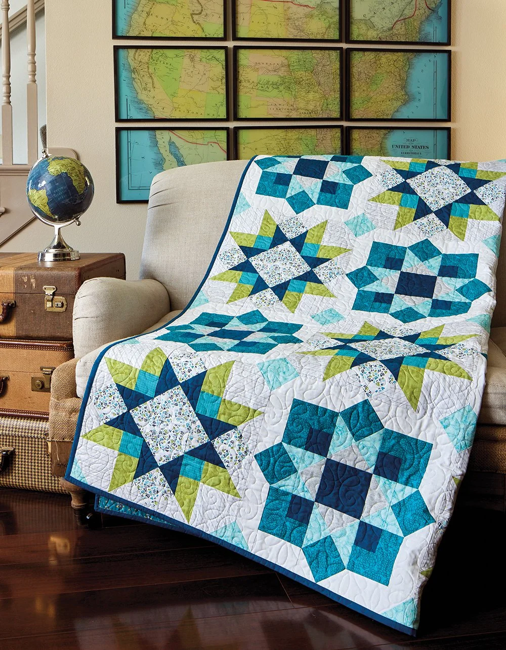 Barn Star Sampler — Cora's Quilts by Shelley Cavanna