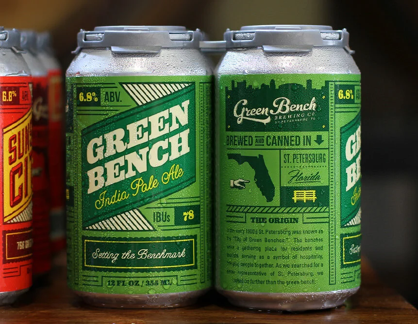 Green Bench Brewing Co. — St Pete Branding Agency - Hype Group