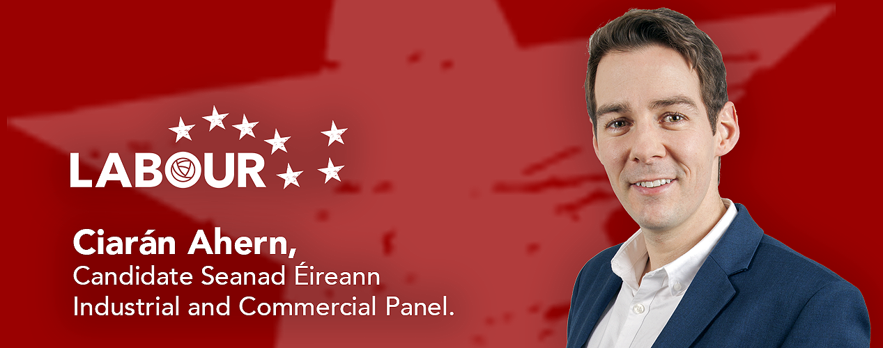 Ciaran Ahern - For a kinder, fairer and more sustainable future