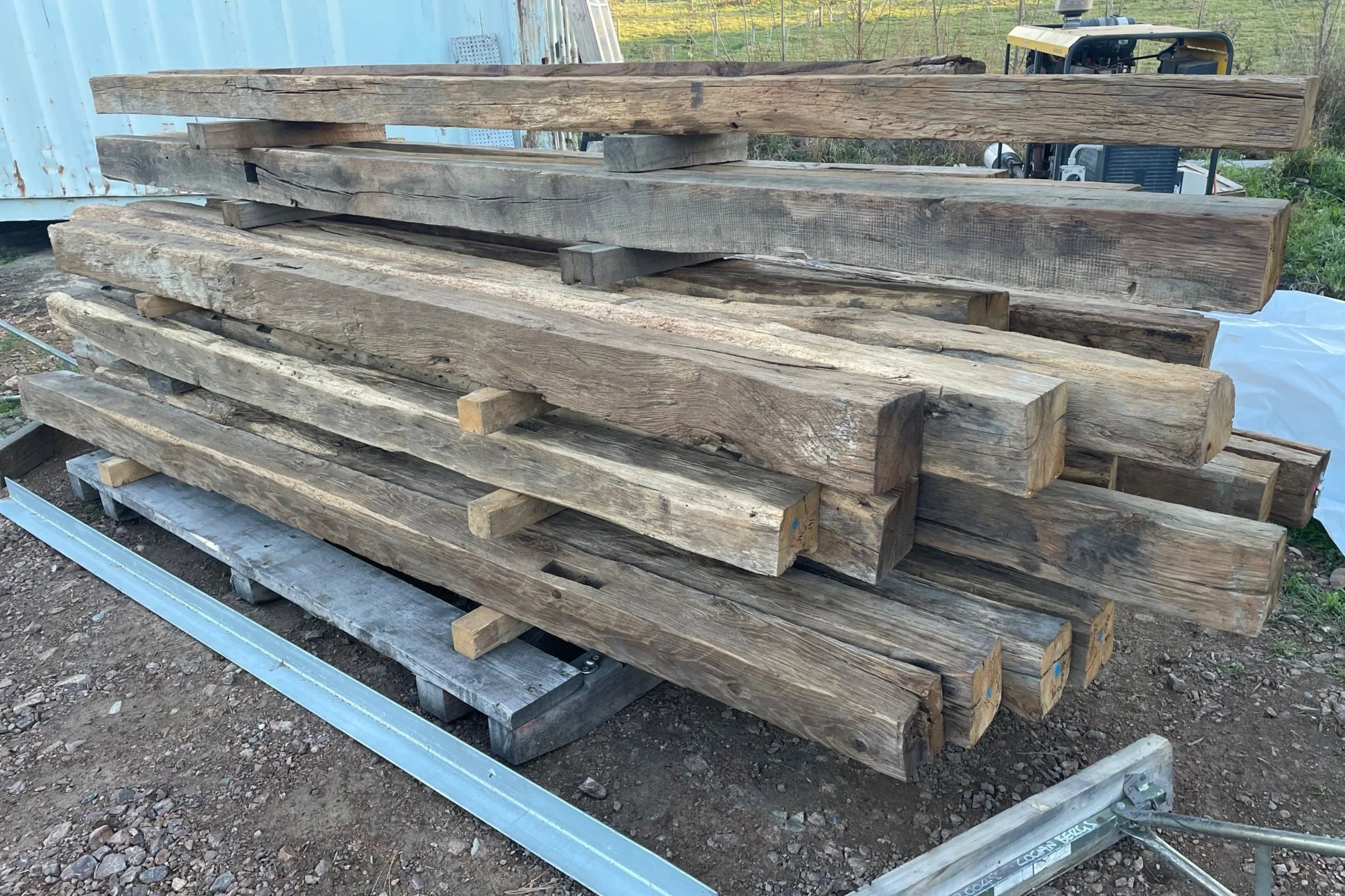 Hardwood Posts and Beams, milled to order from either Reclaimed or ...