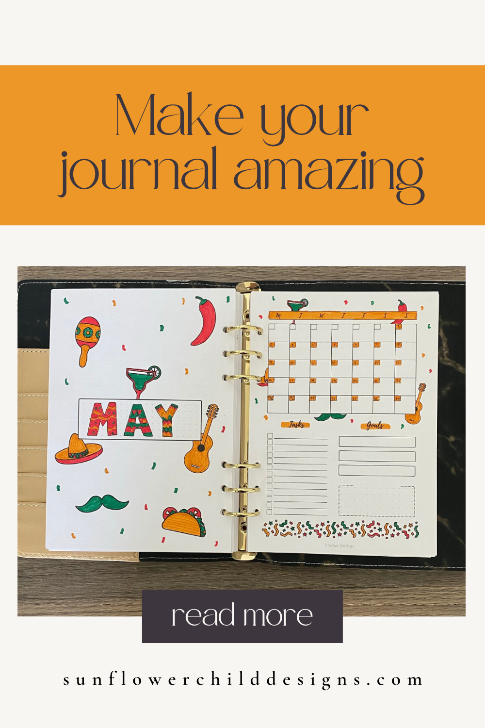 May Bullet Journal Ideas FOR BUSY MOMS — Sunflower Child Designs
