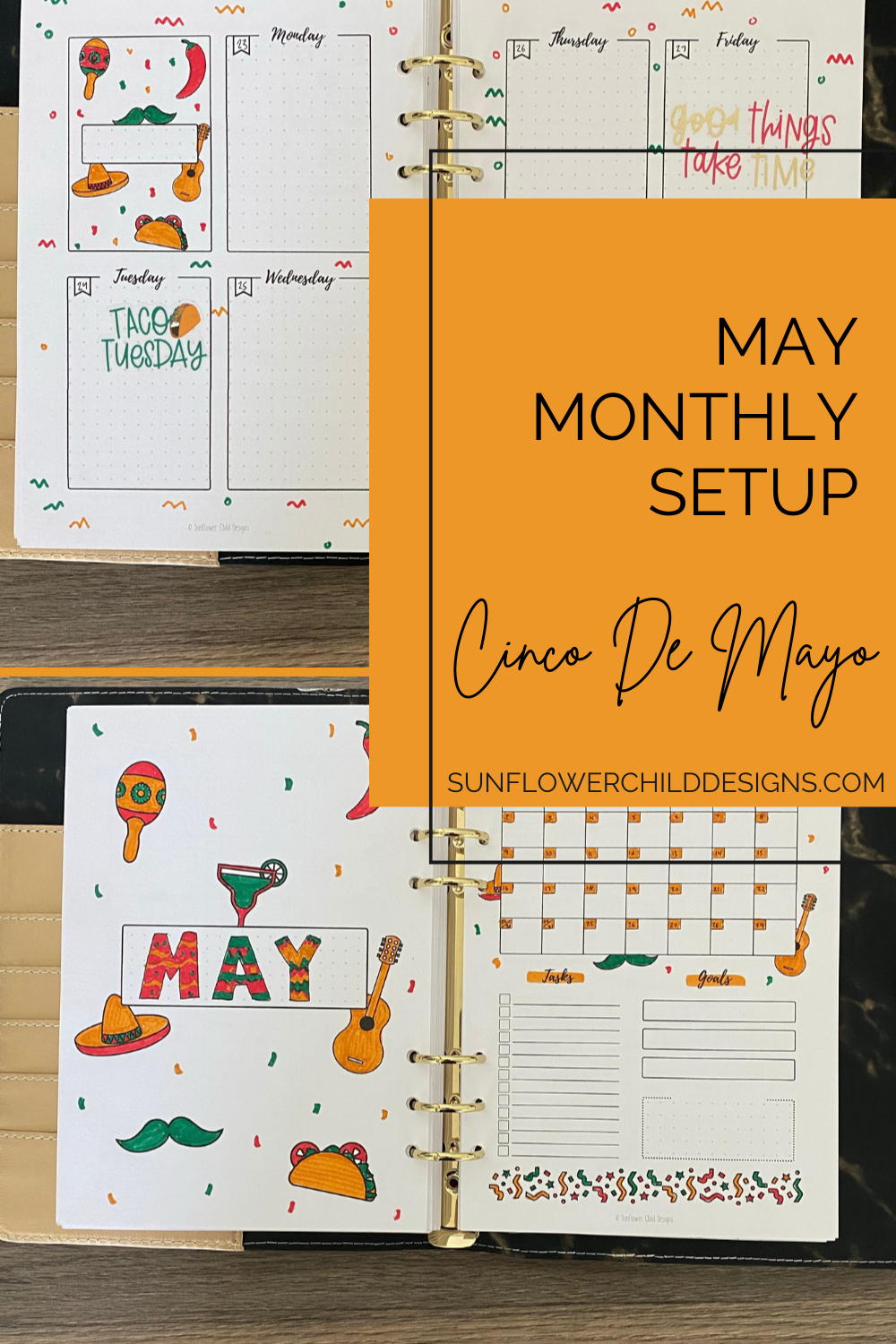 May Bullet Journal Ideas FOR BUSY MOMS — Sunflower Child Designs