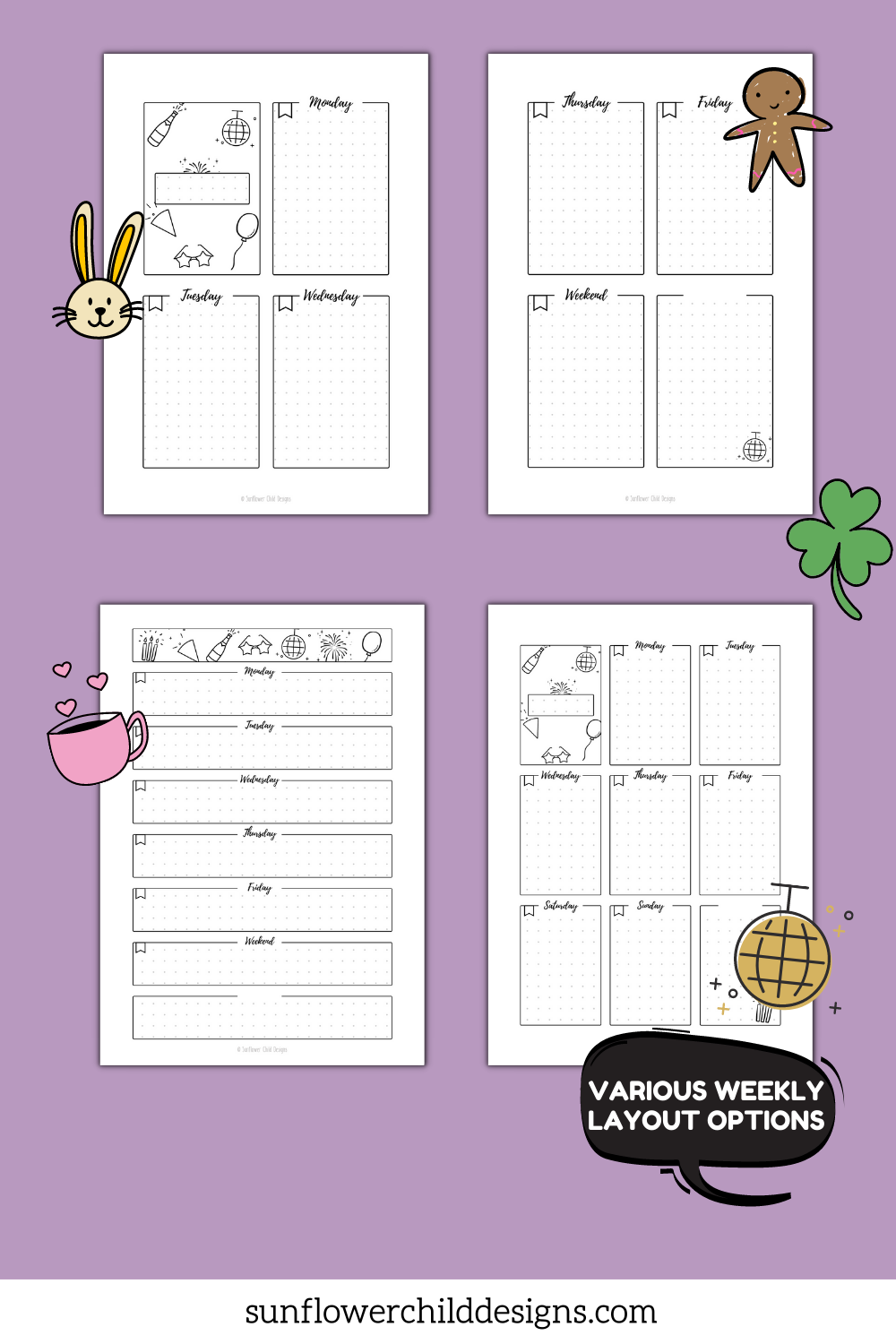 Unleash Your Creative Side with the Doodle Escape Undated Planner ...