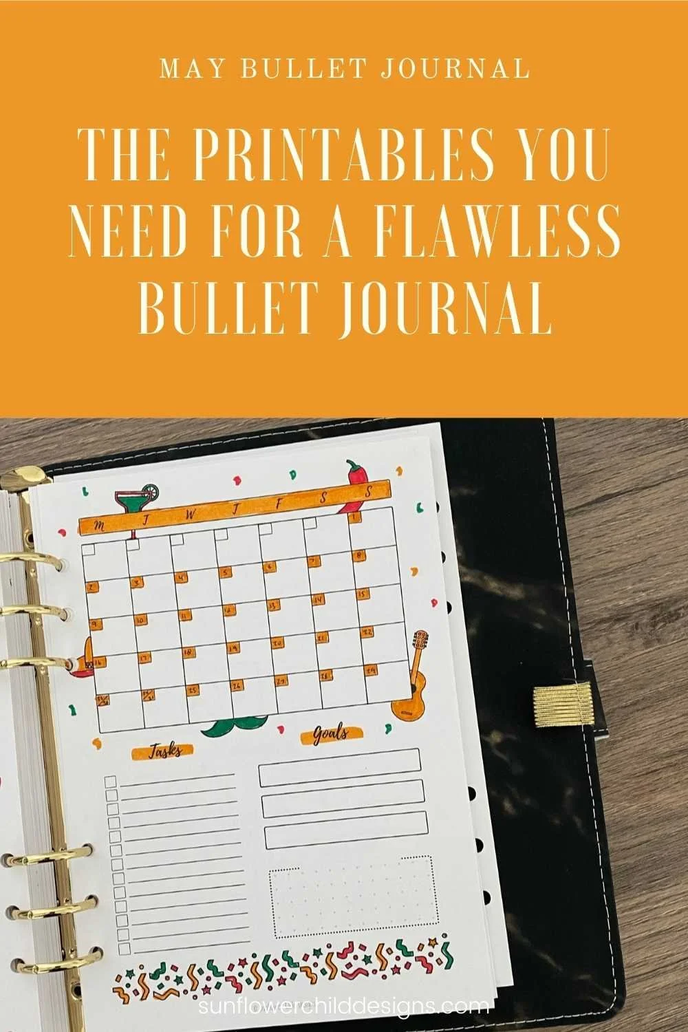 May Bullet Journal Ideas FOR BUSY MOMS — Sunflower Child Designs