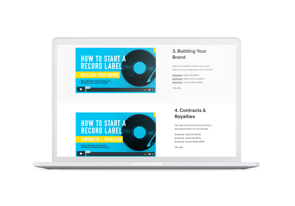 How to Start a Record Label | The Complete Online Course | 2021