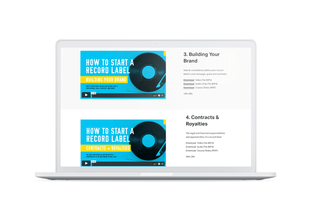 How to Start a Record Label | The Complete Online Course | 2021