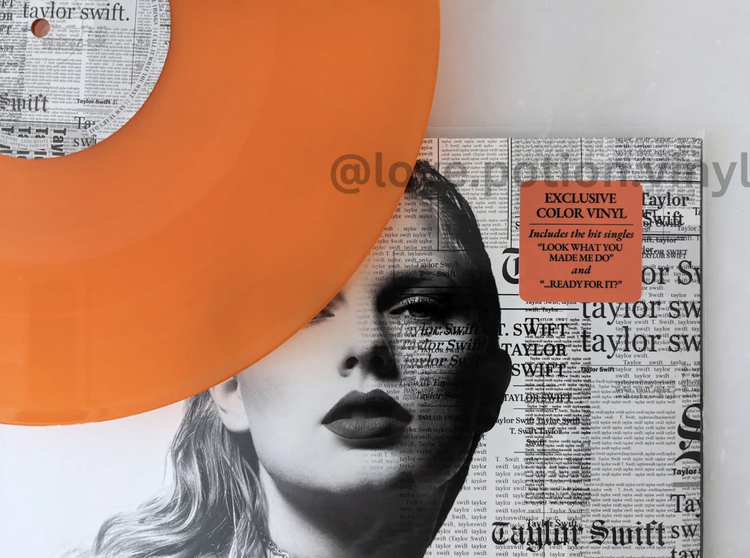 The Hype Stickers on Vinyl Records