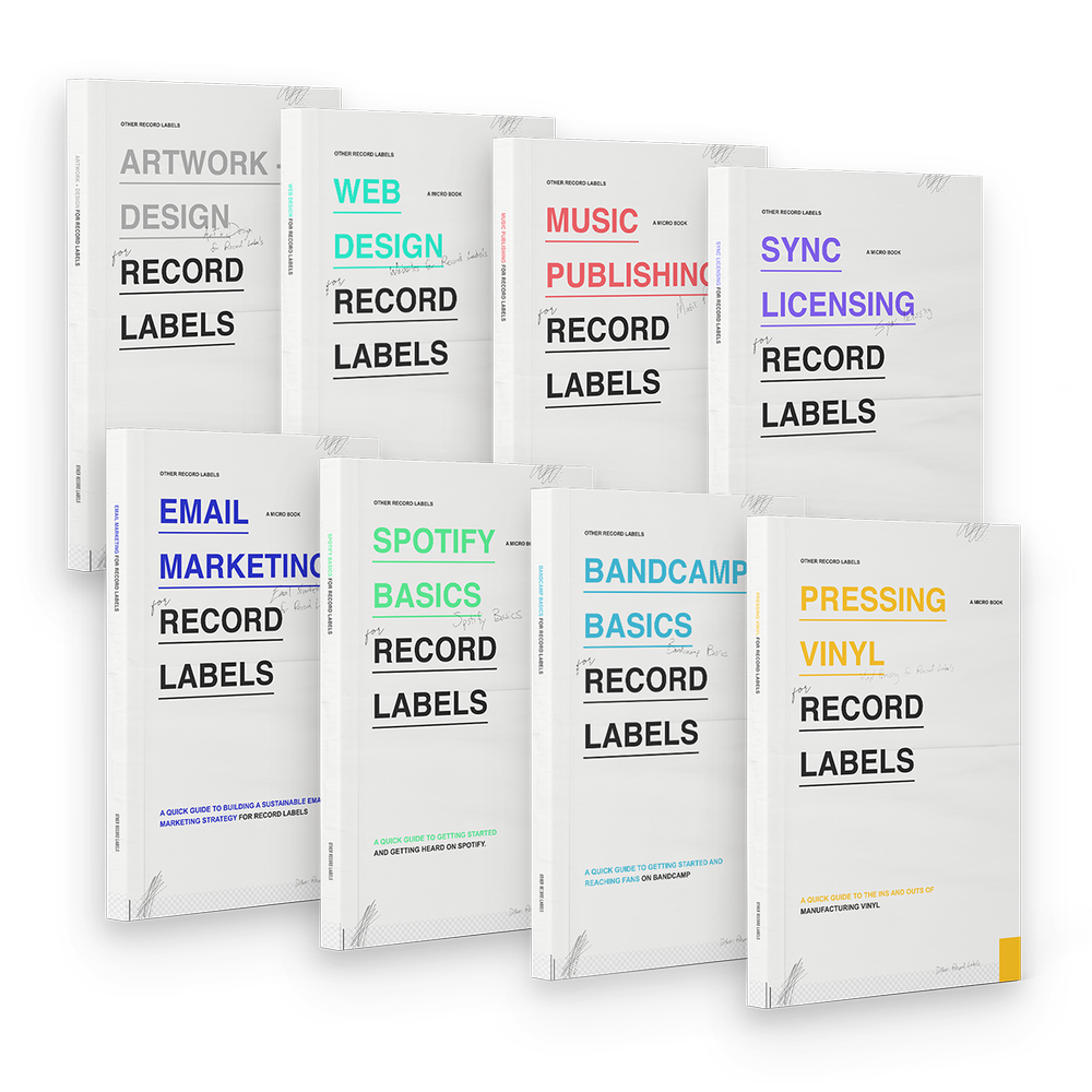 Books for Record Labels - (Other Record Labels Publishing)