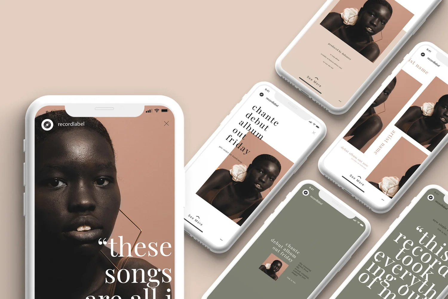 Social Media Templates for Musicians and Record Labels | 2021 [Free ...