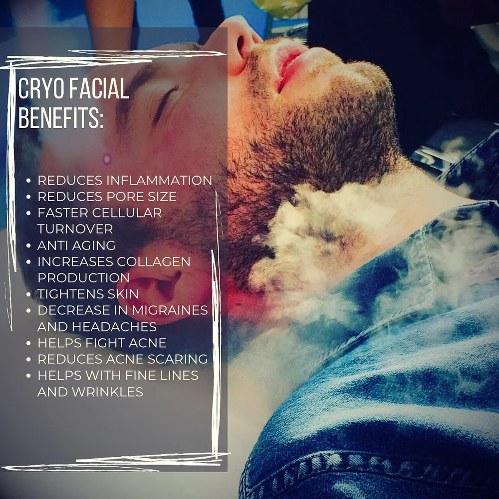 Cryo Facial Before and After — Elevate Performance