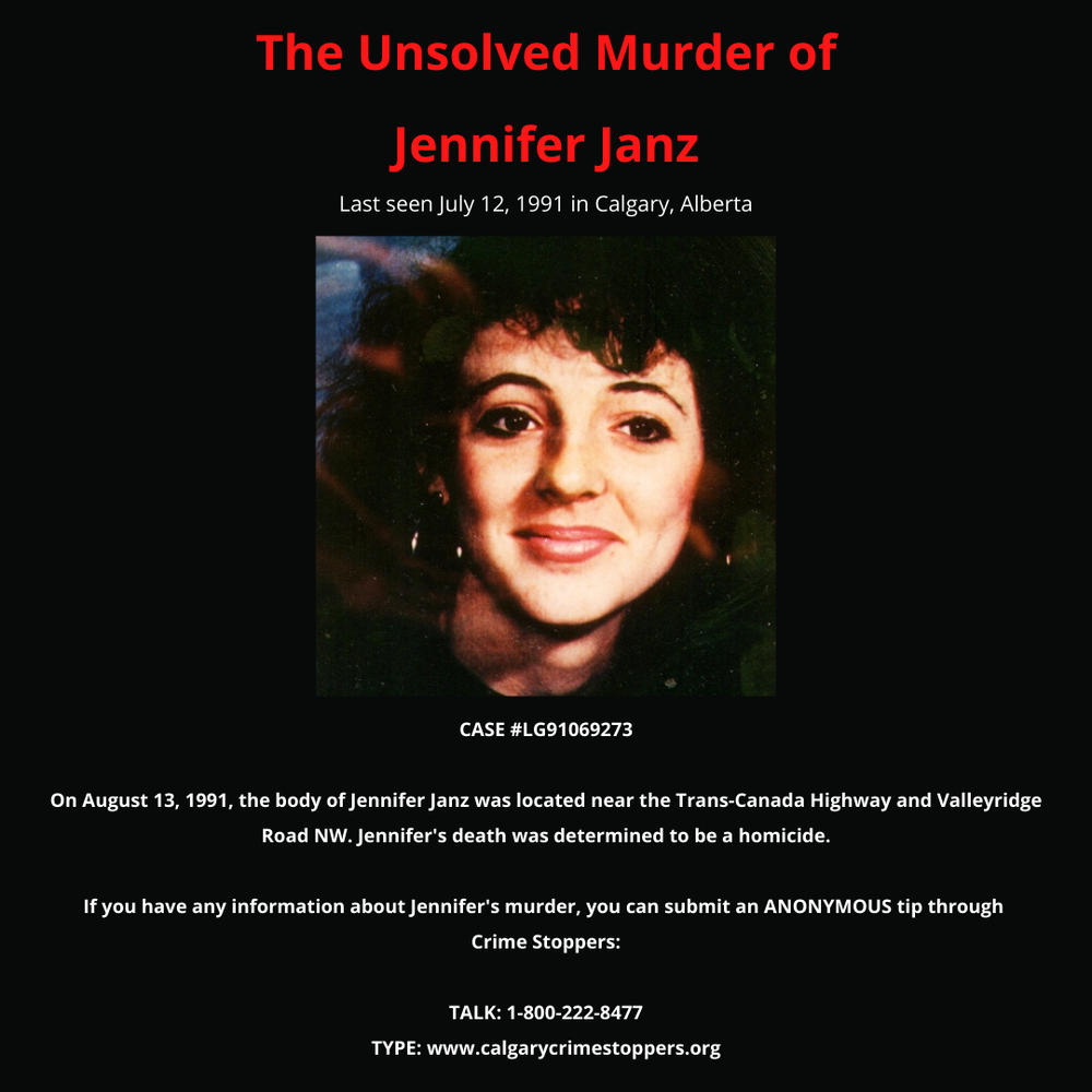 Part I: The Calgary Serial Killer - The Unsolved Murder of Jennifer ...